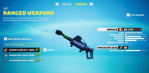 Biomutant Crafting Guide | How to craft guns | VG247