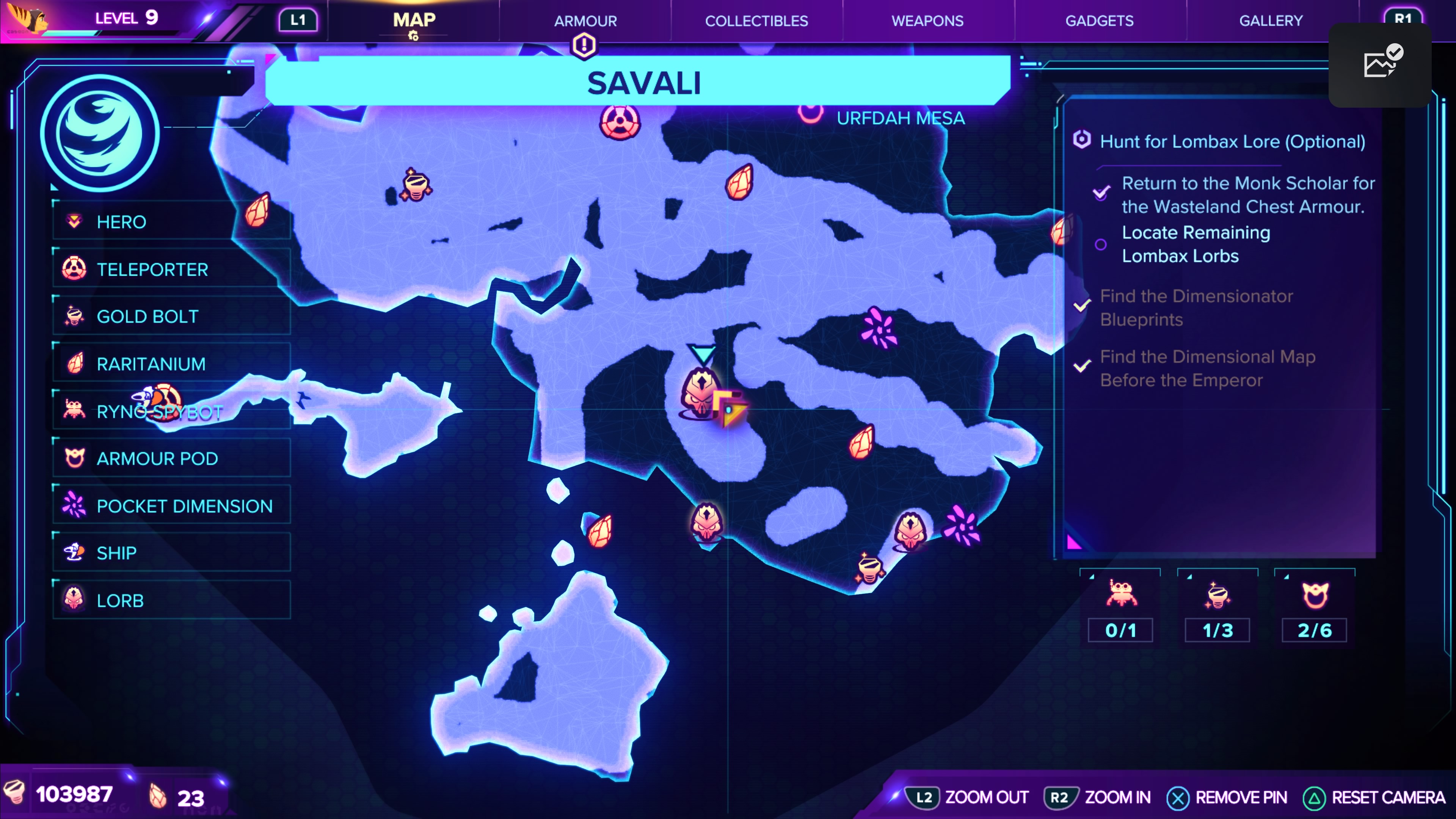 Ratchet and Clank: Rift Apart Lorb Locations | Hunt for Lombax Lore ...