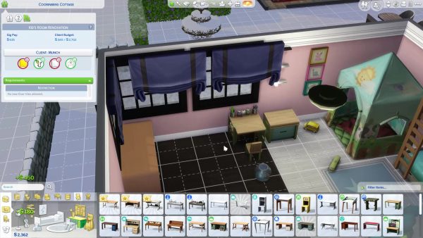 The Sims 4 Interior Decorator gigs | How to finish all Gig Tasks | VG247