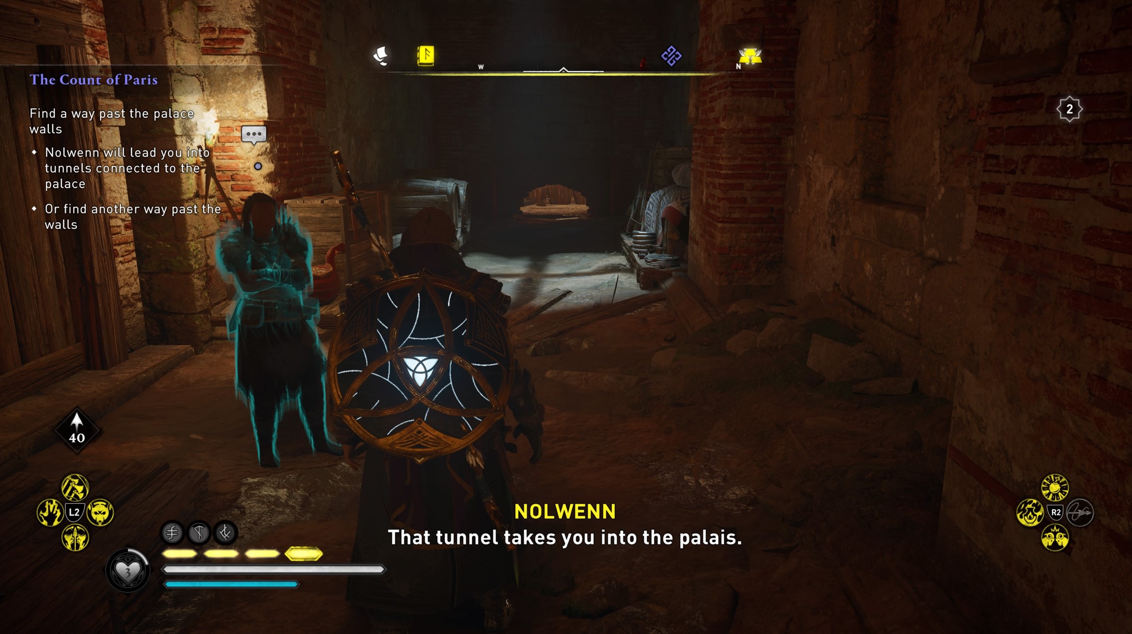 Assassin's Creed Valhalla Siege of Paris The Count of Paris | Confront ...